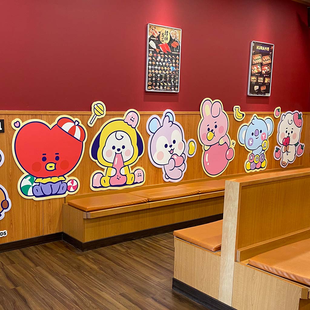 【全台】宇宙明星來陪阿米惹～ BT21再度夢幻席捲藏壽司啦♡ 萌翻天的「集點贈、限定佈置」等你來開箱！ - Foody 吃貨