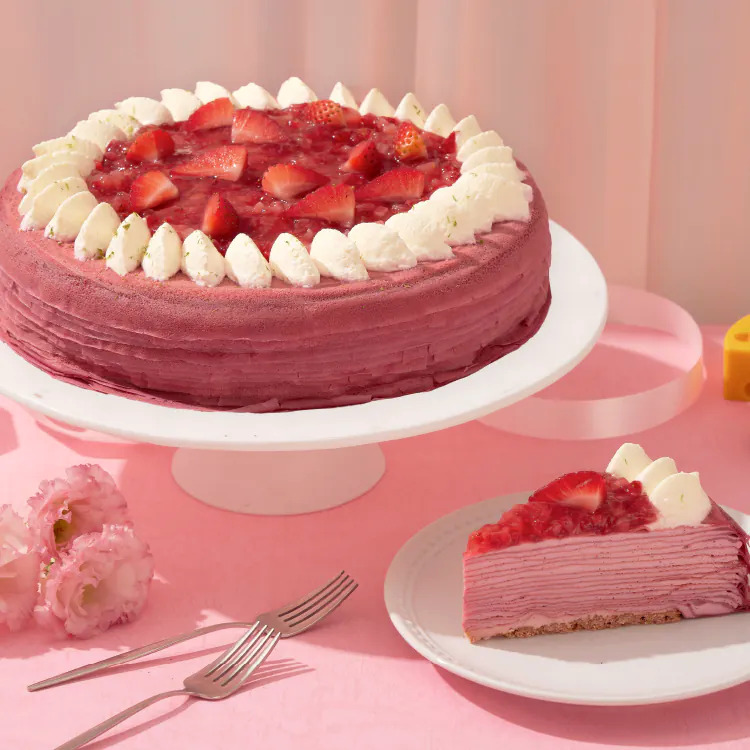 【全台】草莓控準備衝！ Lady M全新「草莓起司千層」登場 酸甜口感+濃郁起司味道別錯過 - Foody 吃貨