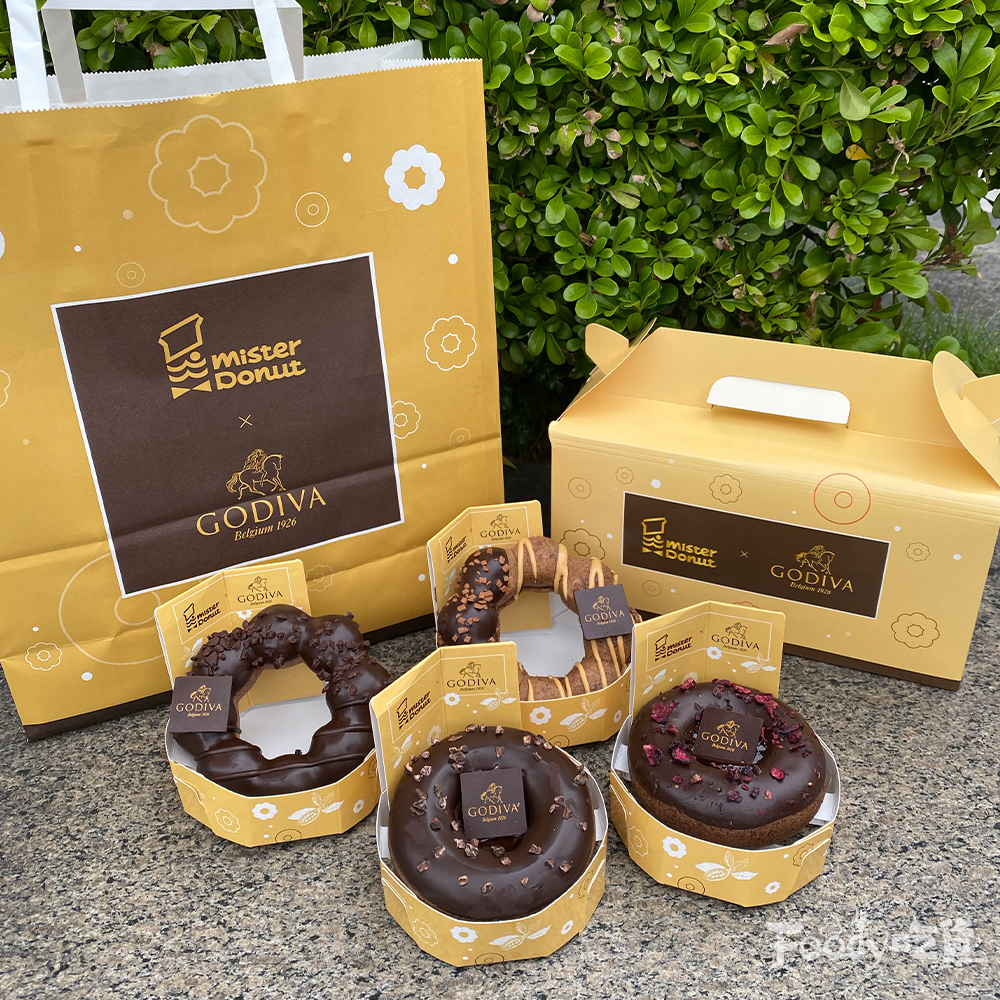 【全台】那款甜甜圈回來了！ Mr.Donut濃巧系「GODIVA聯名」回歸開賣 頂級可可香「鹽焦糖波堤」這次要吃到 - Foody 吃貨
