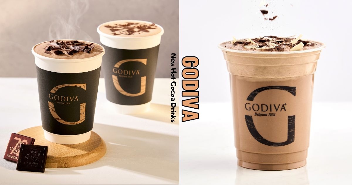 【全台】這杯會不會太「巧」！ GODIVA「70%黑巧克力飲、可可拿鐵」新登場 頂端加「巧克力刨花」直接吃到巧克力！ - Foody 吃貨