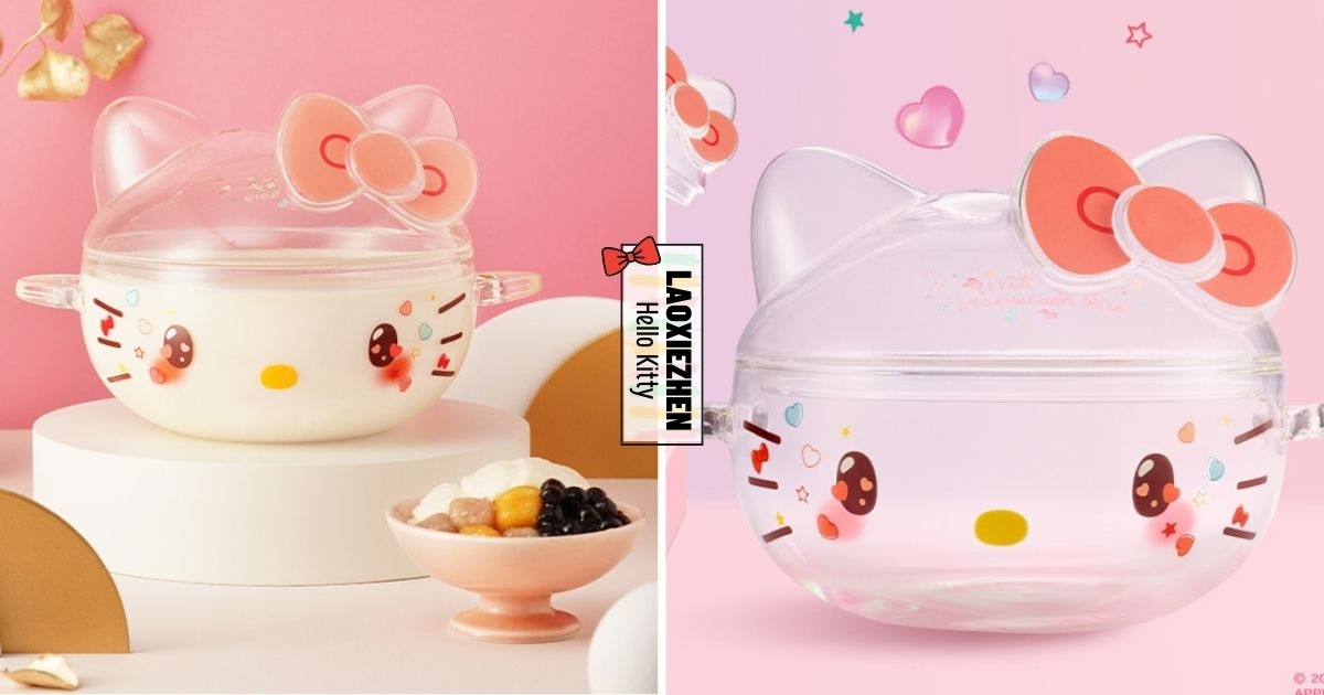 【全台】透明Kitty來襲！ 老協珍XHello Kitty 50週年推佛跳牆禮盒 最夢幻「Kitty超萌雙耳湯鍋」必須擁有！ - Foody 吃貨