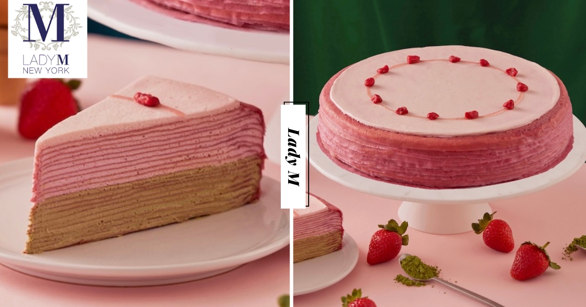 【高雄】LADY M首度插旗南台灣！ 新口味「草莓抹茶千層蛋糕」限定開賣 滿額再加碼送千層！ - Foody 吃貨